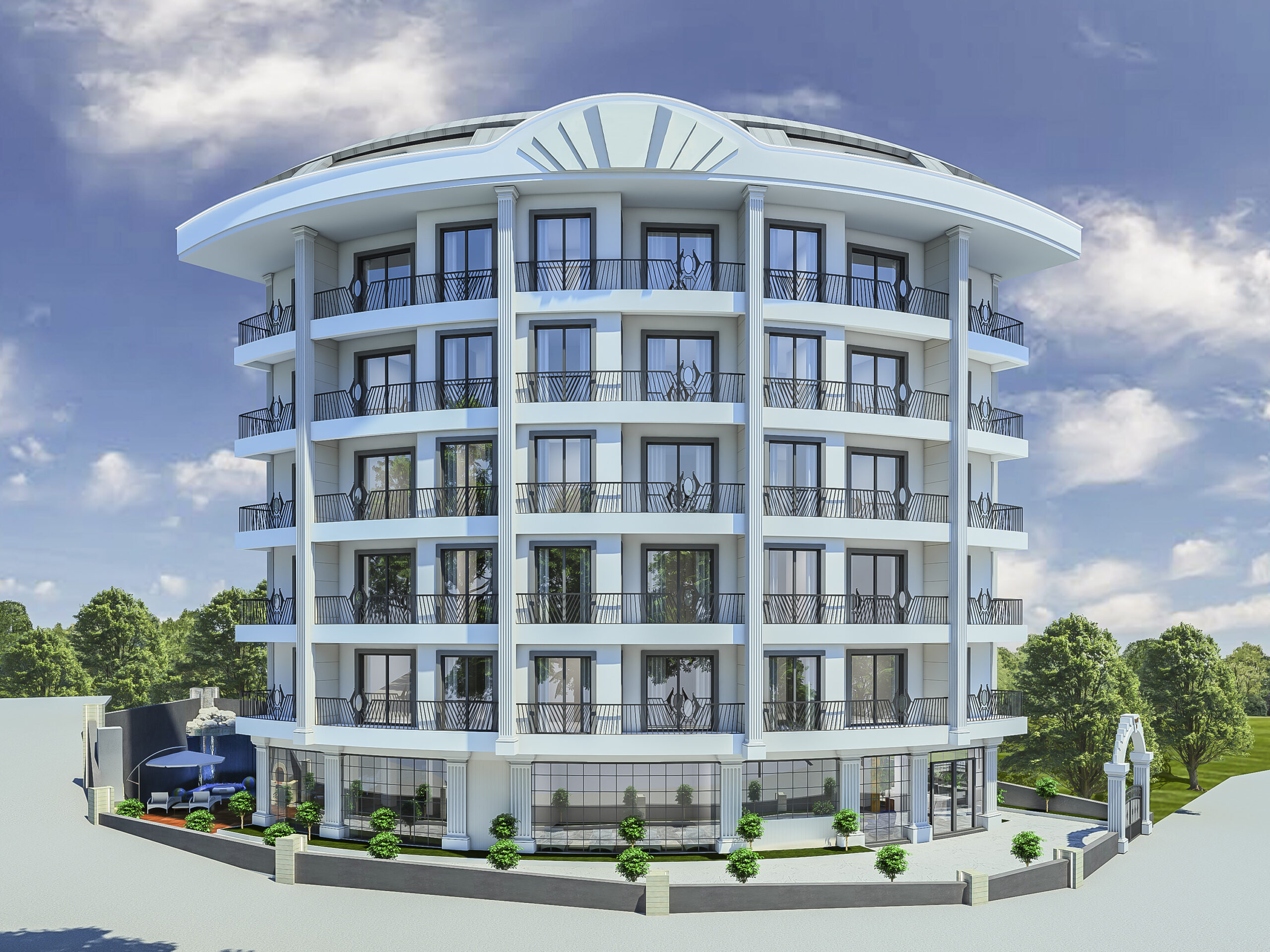 New Residence project in a Central Location | Properties in Alanya Turkey
