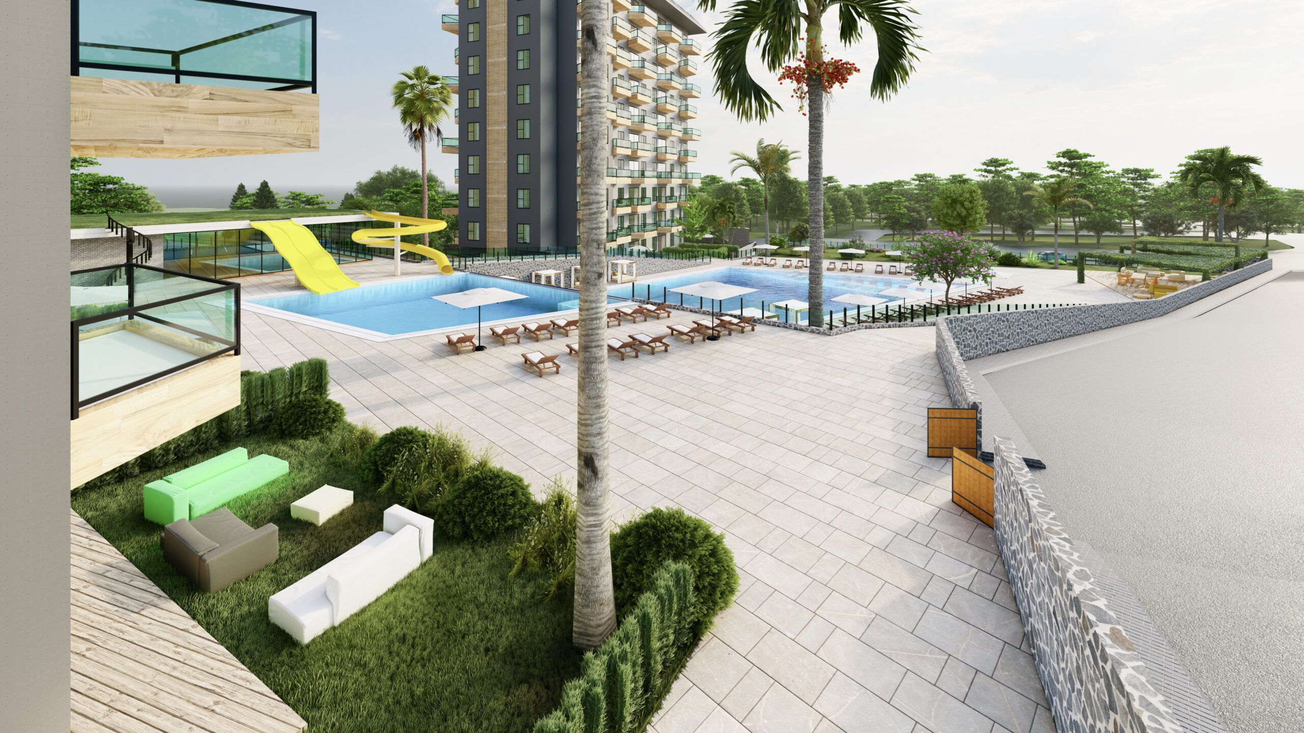New amazing and cozy complex in Alanya-Avsallar | Properties in Alanya ...