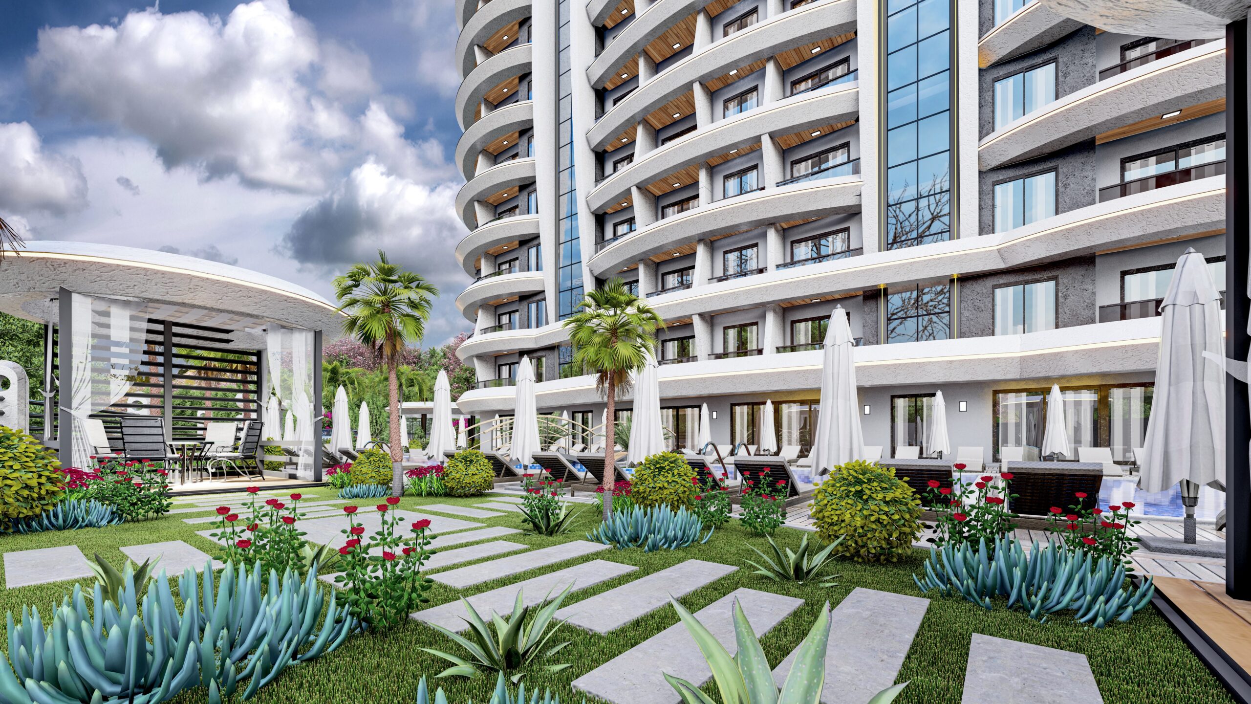 Beautiful and new project in Alanya-Mahmutlar – Properties in Alanya Turkey