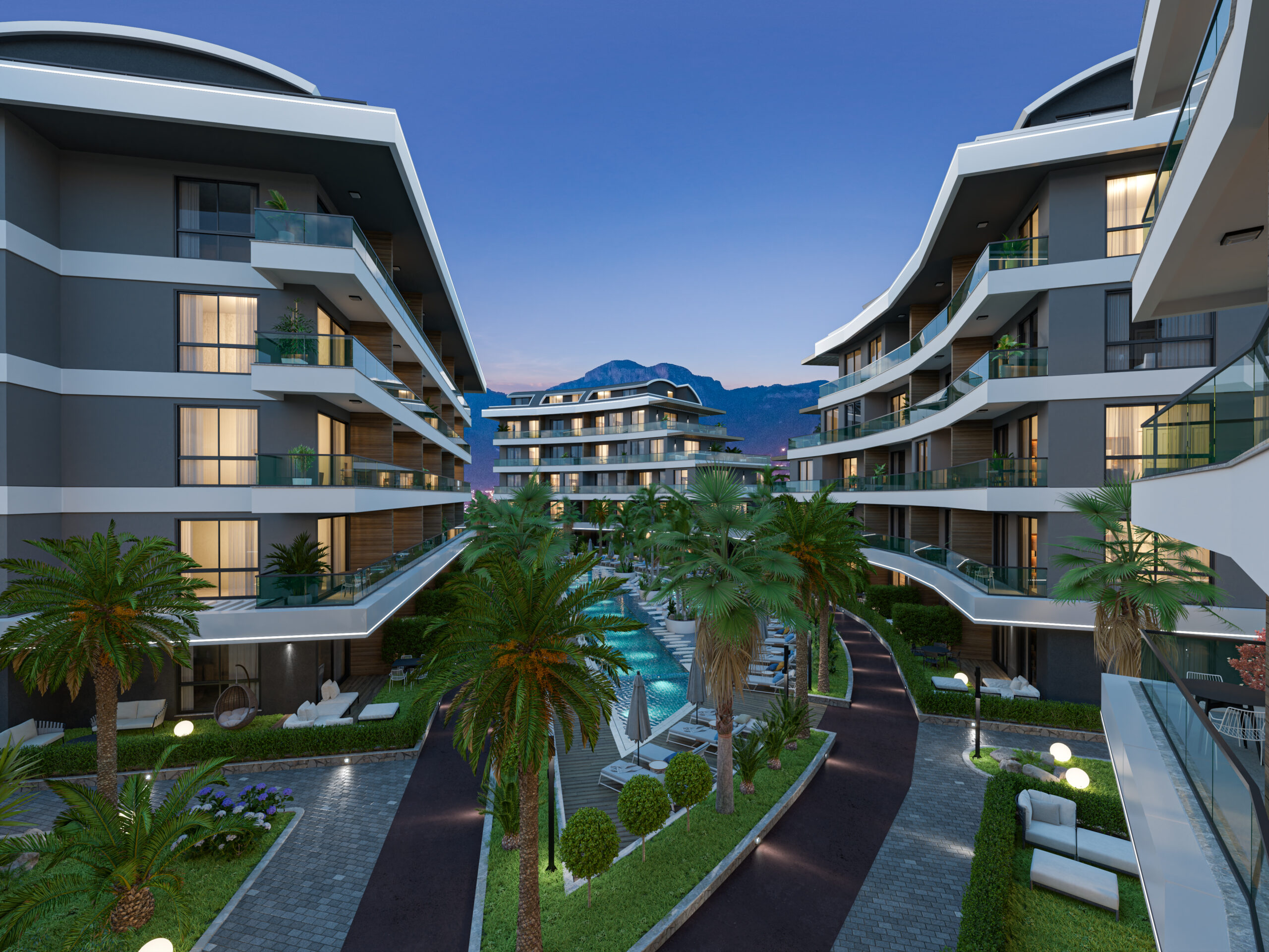 Exquisite luxury project in Alanya-Oba | Properties in Alanya Turkey